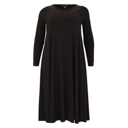 Yoek Kleid Damen Gr&ouml;&szlig;e 50/52 schwarz Winterkleid