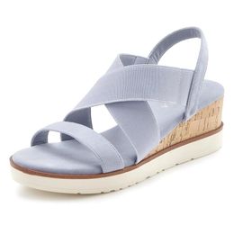 Lascana Sandals female Blue size 40