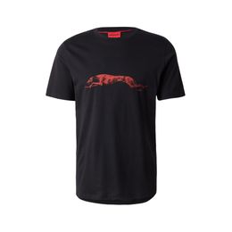 Hugo T-Shirt 'Didug' Herren Gr&ouml;&szlig;e XS rot / schwarz
