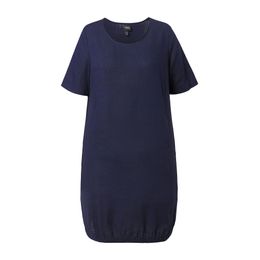 Ulla Popken Kleid Damen Gr&ouml;&szlig;e 46/48 marine Winterkleid