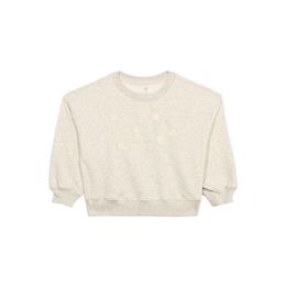 GAP Sweatshirt M&auml;dchen Gr&ouml;&szlig;e 164/170 pastellgelb / hellgrau / wei&szlig;