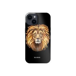 Glided Smartphoneh&uuml;lle 'Lion Majesty Glided Handyh&uuml;lle' Damen Gr&ouml;&szlig;e iPhone 16 Pro schwarz