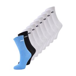 Fila Socken M&auml;dchen Gr&ouml;&szlig;e 35/38 azur / schwarz / wei&szlig;