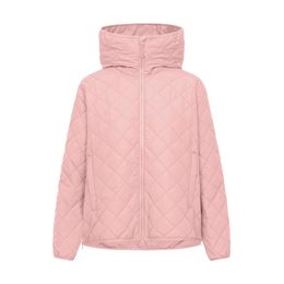 Derbe Between-Season Jacket 'Quiltby Short' female Pink size 38