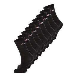 Fila Socken M&auml;dchen Gr&ouml;&szlig;e 27/30.5 rot / schwarz / wei&szlig;