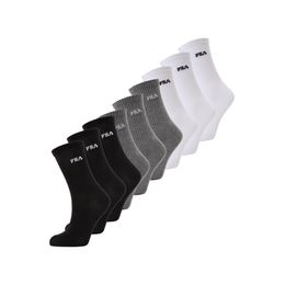 Fila Socken M&auml;dchen Gr&ouml;&szlig;e 27/30.5 dunkelgrau / schwarz / wei&szlig;