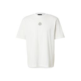 Armani Exchange T-Shirt Herren Gr&ouml;&szlig;e S schwarz / offwhite
