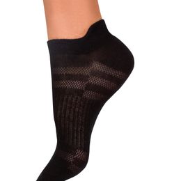 active by Lascana LASCANA ACTIVE Damen Sneakersocken, 7x schwarz, Gr&ouml;&szlig;e 35/38