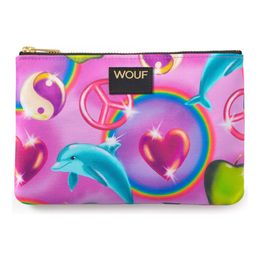 Wouf Kosmetiktasche 'Daily' Damen Gr&ouml;&szlig;e One Size aqua / apfel / lila / orchidee