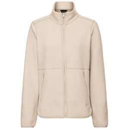 Jack Wolfskin Funktionsfleecejacke 'LITE CURL' Damen Gr&ouml;&szlig;e S beige