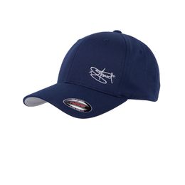 2stoned Cap 'Flexfit Wooly Combed Classic' male Blue size 55-57