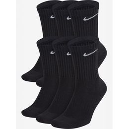 Nike Socken 'Everyday Cushioned Crew' Herren Gr&ouml;&szlig;e 42/46 schwarz