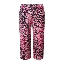 Ulla Popken Hose Damen Gr&ouml;&szlig;e 46/48 pink / rosa / schwarz