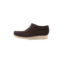 Clarks Originals Mokassin 'Wallabee' Herren Gr&ouml;&szlig;e 42 dunkelbraun