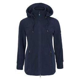 Polarino Fleecejacke Damen Gr&ouml;&szlig;e XXL dunkelblau