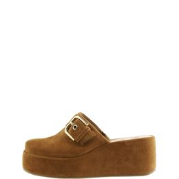 H&ouml;gl H&ouml;gl Pantolette 'Angie' Damen Gr&ouml;&szlig;e 40 camel