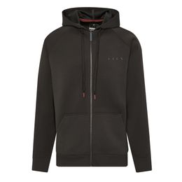 Born Sportsweatjacke ' Nam ' Damen Gr&ouml;&szlig;e L braun / grau