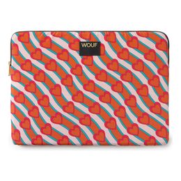 Wouf Laptoptasche 'Daily' Damen Gr&ouml;&szlig;e One Size cyanblau / dunkelorange / rosa / rostrot