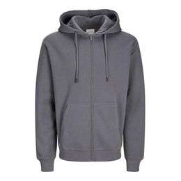 Jack & Jones Jack & Jones Sweatjacke 'JJEBradley' Herren Gr&ouml;&szlig;e XL basaltgrau