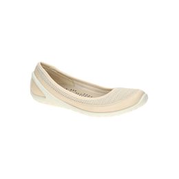 Ecco Ballerina 'Biom Lite' Damen Gr&ouml;&szlig;e 41 beige