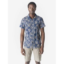 Koroshi Button Up Shirt male Blue size S