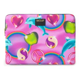 Wouf Laptoptasche 'Daily' Damen Gr&ouml;&szlig;e One Size blau / apfel / pink / magenta