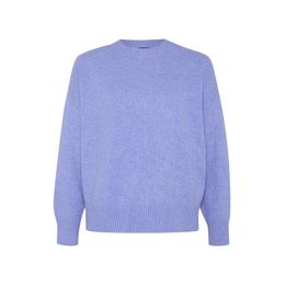 Antargo Pullover 'Knitted Oversize Sweater' Damen Gr&ouml;&szlig;e M violettblau