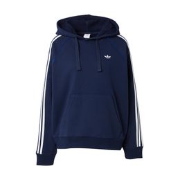 adidas originals Sweatshirt 'TREFOIL' Damen Gr&ouml;&szlig;e XL indigo / wei&szlig;