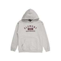 Element Sweatshirt 'HOME TEAM' Jungen Gr&ouml;&szlig;e 152 hellgrau / weinrot