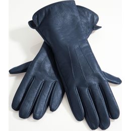 Heine Damen Handschuhe marine Gr&ouml;&szlig;e 7