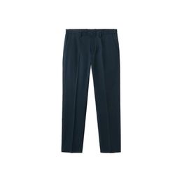 Mango Man Pleated Pants 'Delave' male Blue size 44