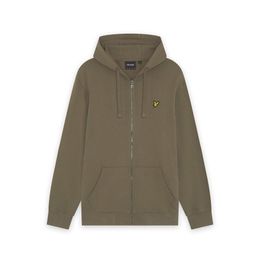 Lyle & Scott Lyle & Scott Zip-Up Hoodie male Green size L