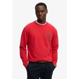 Superdry & Co Sweatshirt 'The Merchant Store' Herren Gr&ouml;&szlig;e S marine / rot