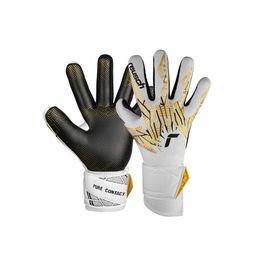 Reusch Torwarthandschuh 'Pure Contact Gold GluePrint' Jungen Gr&ouml;&szlig;e L/XL gold / schwarz / wei&szlig;