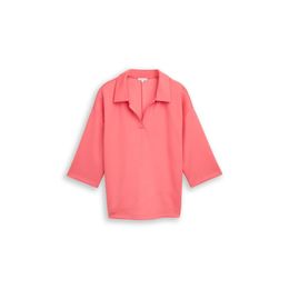 Tom Tailor Women + Shirt 'Scuba' female Pink size 46