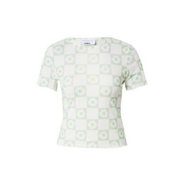 florence by mills Exclusive For About You TShirt 'Drizzle' Damen Gr&ouml;&szlig;e L gr&uuml;n / wei&szlig;