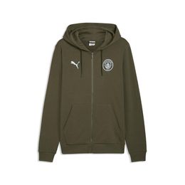 Puma Athletic Zip-Up Hoodie 'Manchester City' male Green size XXXL
