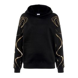 active by Lascana Lascana Active Sweatshirt Damen Gr&ouml;&szlig;e M gold / schwarz