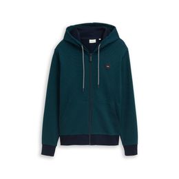Tom Tailor Zip-Up Hoodie male Green size L