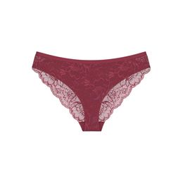 Triumph Brasilslip ' Red Label Amourette Charm ' Damen Gr&ouml;&szlig;e L dunkelrot