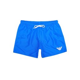 Emporio Armani Badeshorts Herren Gr&ouml;&szlig;e M blau / wei&szlig;