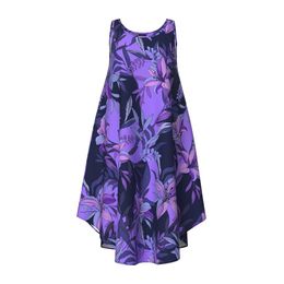 Ulla Popken Dress female Purple size 46-48