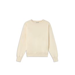 thinking mu Sweatshirt 'Jodie' Damen Gr&ouml;&szlig;e L creme / orange / wollwei&szlig;