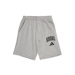 adidas Sportswear Sportshorts 'SEASONALS COLLEGIATE' Jungen Gr&ouml;&szlig;e 176 graumeliert / schwarz