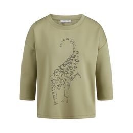 Peter Hahn - Sweatshirt mit 3/4-Arm, gr&uuml;n, Gr. 46 / L