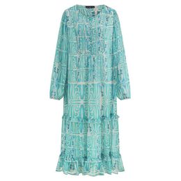 Emilia Lay - Kleid zum Schlupfen, blau, Gr. 56 / 3XL