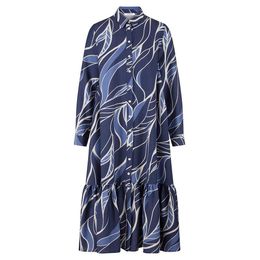 Peter Hahn - Kleid mit 3/4-Arm, blau, Gr. 38 / S