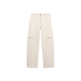 Mango Cargo Pants female Beige size 40