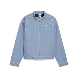 Puma Jacke 'Future Archive' Damen Gr&ouml;&szlig;e M taubenblau / wei&szlig;