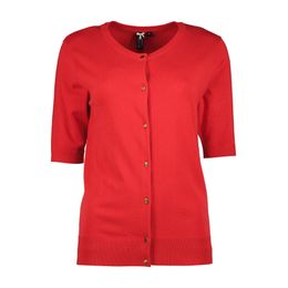 Blue Seven Strickjacke Damen Gr&ouml;&szlig;e L rot